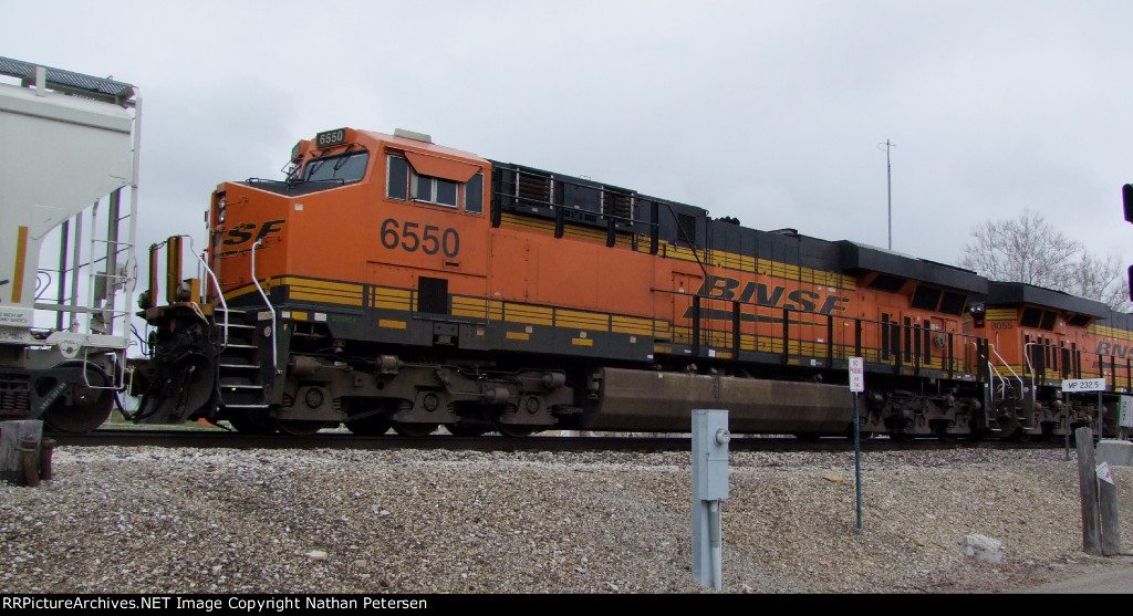BNSF 6550